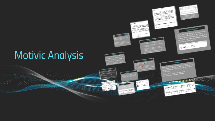 Motivic Analysis by on Prezi