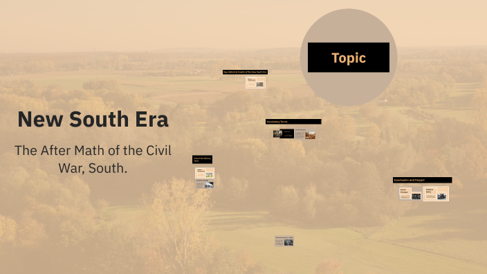 New South Era by JC Batista-Colon on Prezi