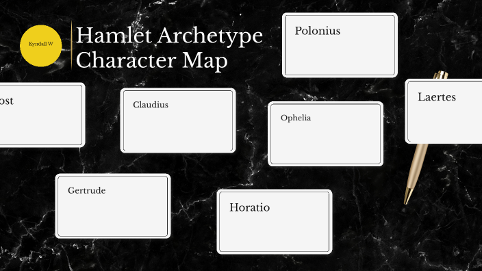 Hamlet Archetype Character Map by Kyndall Winston on Prezi