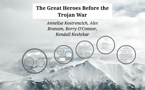 The Great Heroes Before the Trojan War by Annelise Kostrencich on Prezi