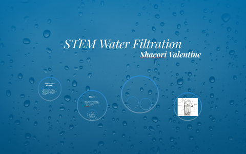 STEM Water Filtration by Shacori Valentine
