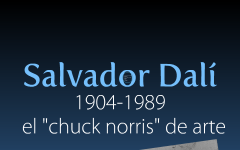 Salvador Dalí by Natalie Coogan on Prezi