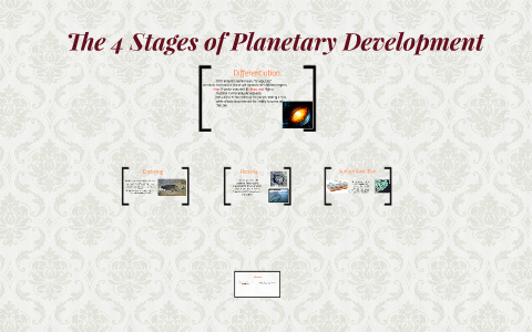 The 4 Stages of PLanetary Development by savannah frescas on Prezi