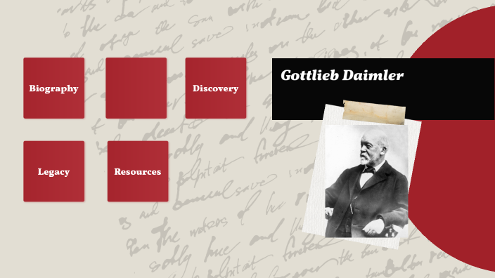 gottlieb daimler by emma tillery on Prezi