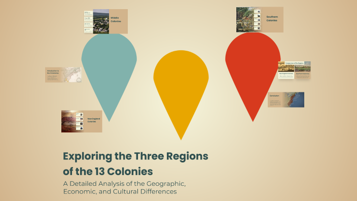 Exploring the Three Regions of the 13 Colonies by Paola Nuñez on Prezi