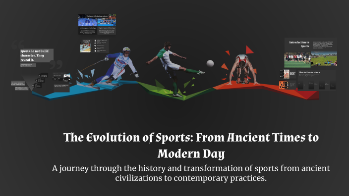 The Evolution of Sports: From Ancient Times to Modern Day by saifoo ...