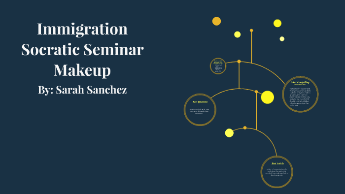 Immigration Socratic Seminar Makeup by sarah sanchez