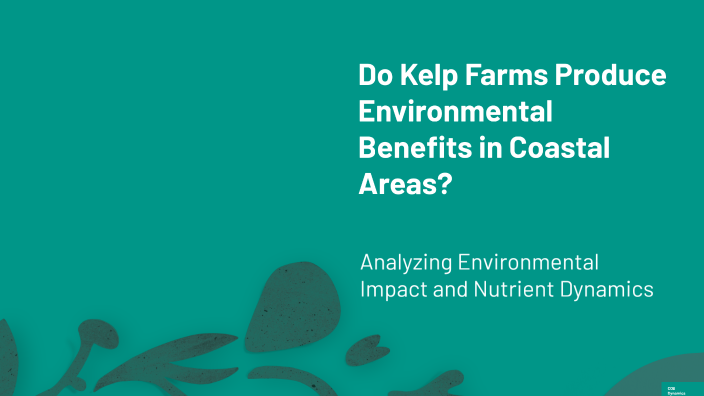 Do Kelp Farms Produce Environmental Benefits in Coastal Areas? by Kayla ...