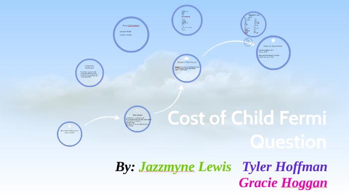Cost of Child Fermi Question by Gracie Hoggan on Prezi