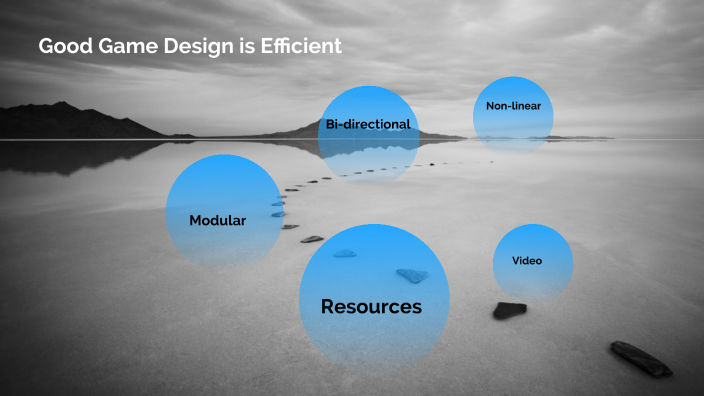 Good Game Design is efficient by Micaela Cederlund on Prezi