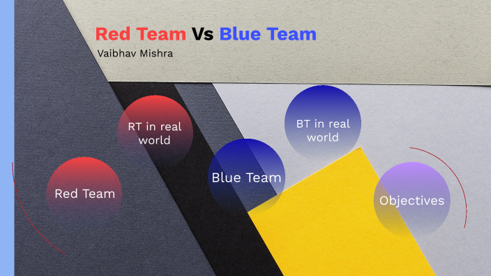 Red Team Vs Blue Team by VAIBHAV MISHRA on Prezi
