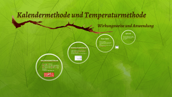 Kalendermethode und Temperaturmethode by Ricarda Glatz on Prezi