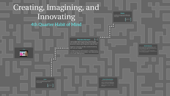 Creating, Imagining, and Innovating by Allison C on Prezi