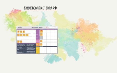 Experiment board by WorldCaptor Project on Prezi