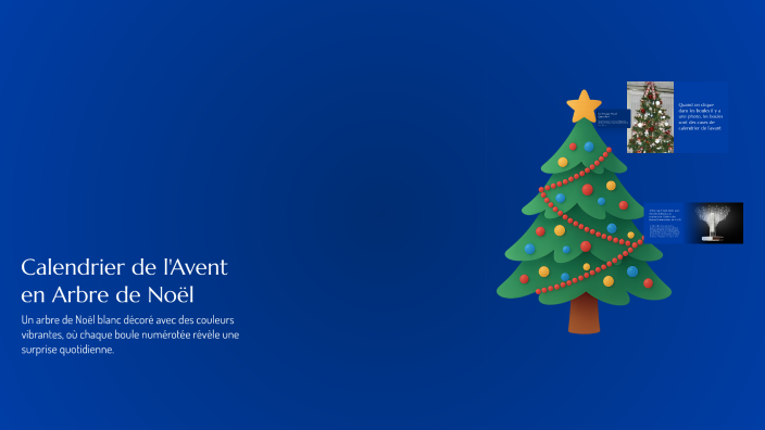 Calendrier de l'Avent en Arbre de Noël by Julie Jaron on Prezi