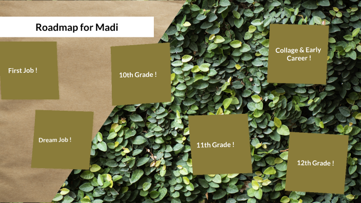 Roadmap for Madi by Madilyn Nolan on Prezi