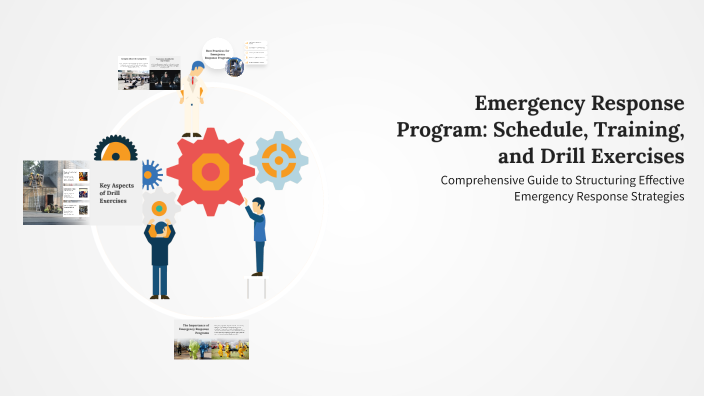 Emergency Response Program: Schedule, Training, and Drill Exercises by ...