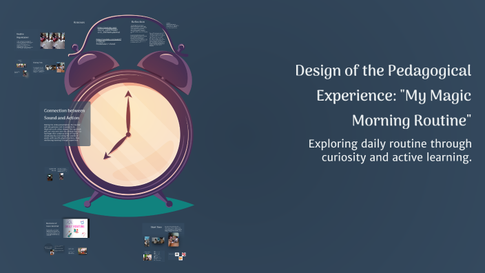 Diseño de la Experiencia Pedagógica: "My Magic Morning Routine" by ...