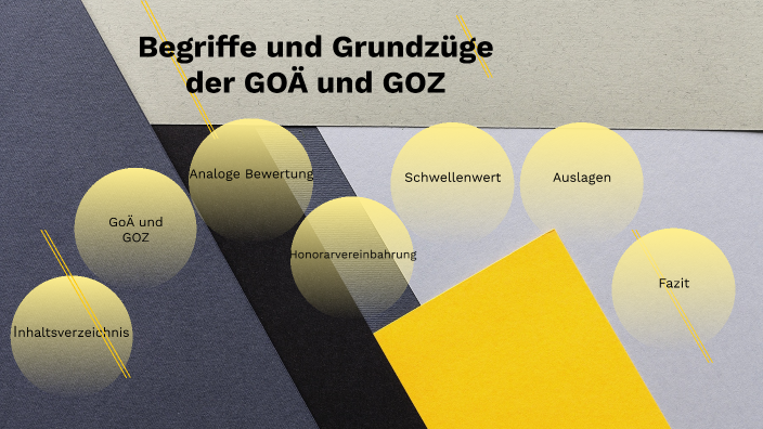 GOÄ und GOZ by Paul Vornhusen on Prezi