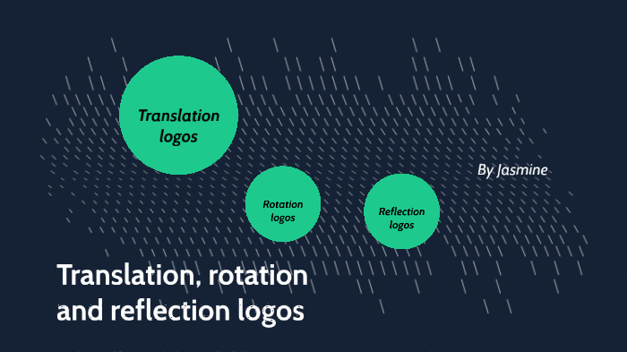 Translation, rotation and reflection logos by Jasmine Wass on Prezi