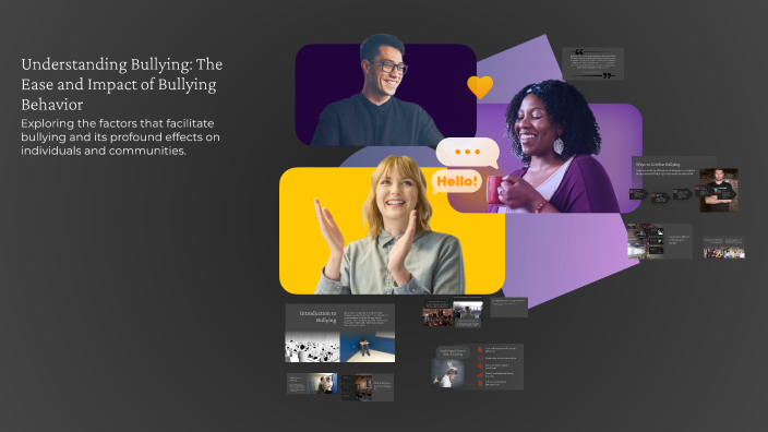 Understanding Bullying: The Ease and Impact of Bullying Behavior by ...