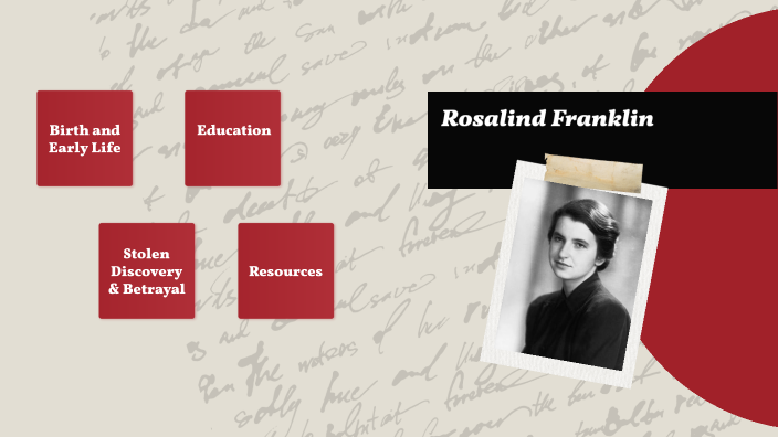 Rosalind Franklin by Jalynne Cross on Prezi