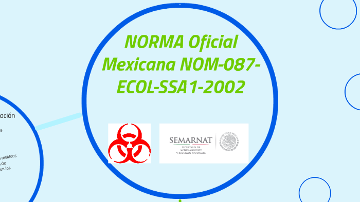 NORMA Oficial Mexicana NOM-087-ECOL-SSA1-2002 by Sebastián Alfonso Faz Cerda on Prezi