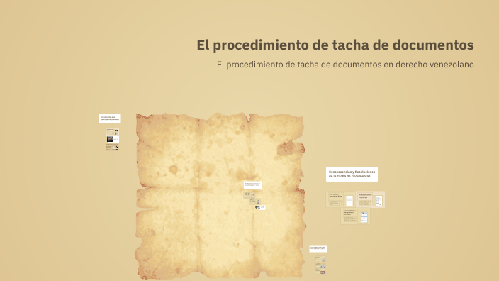 El procedimiento de tacha de documentos by Yrianni on Prezi