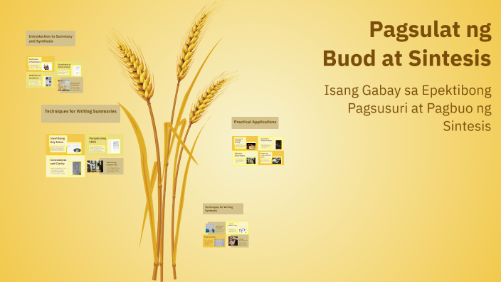 Pagsulat ng Buod at Sintesis by Kristel joy Bulaag on Prezi