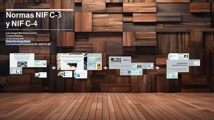 Normas NIF C-3 y NIF C-4 by Luis Angel Martínez on Prezi