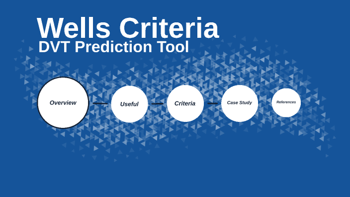The Modified Wells Criteria by Grant Black on Prezi