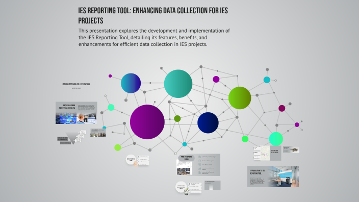 IES Reporting Tool: Enhancing Data Collection for IES Projects by ...