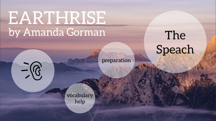 Earthrise by Amanda Gorman - Can-Alessio Floresta by Can-Alessio ...