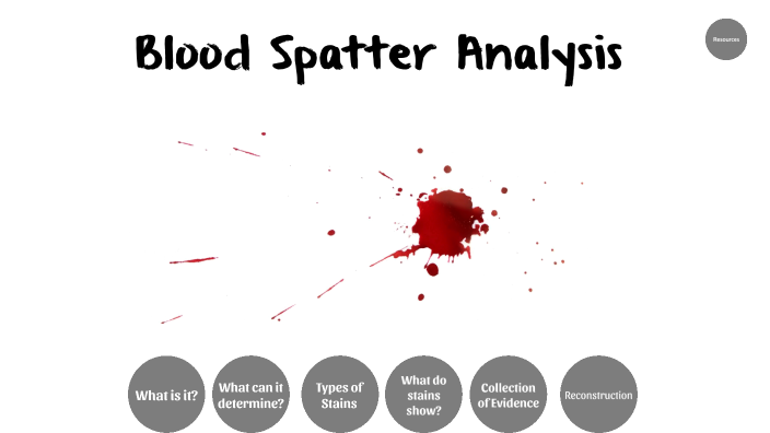 Blood Spatter by patience mcauley on Prezi