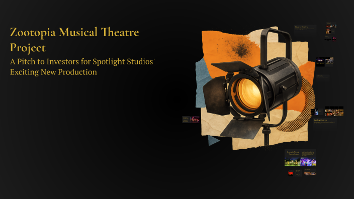 Zootopia Musical Theatre Project by Nikita Bahl on Prezi