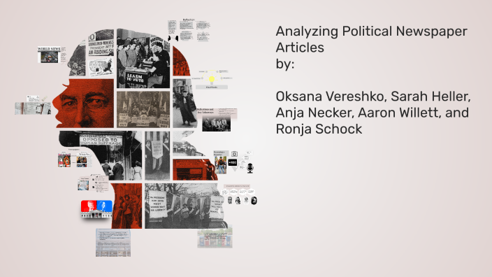 Analyzing Newspapers from Different Perspectives by Aaron Willett on Prezi