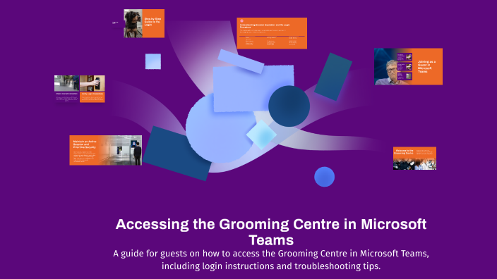 Accessing the Grooming Centre in Microsoft Teams by magnus Anosike on Prezi