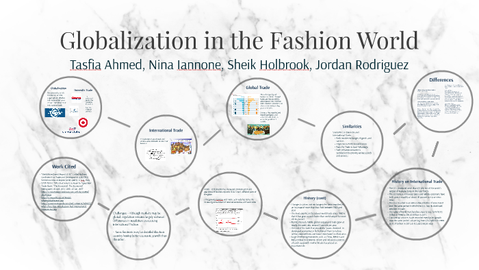 Globalization in the Fashion World by Tasfia Ahmed on Prezi