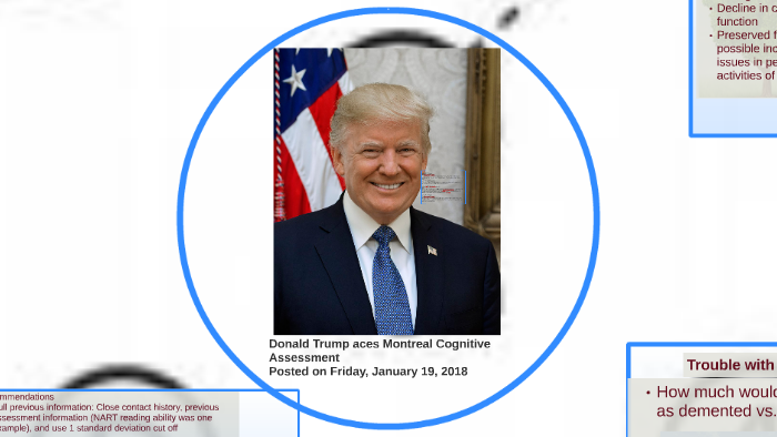 Donald Trump aces Montreal Cognitive Assessment by Steven Cherry on Prezi
