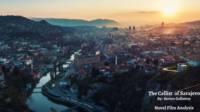 The Cellist of Sarajevo by Tharuni I on Prezi