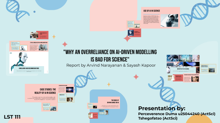 The Dangers of Overreliance on AI in Science by Ayakhula Perceverence ...