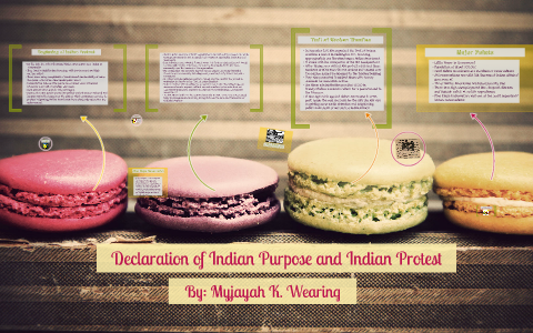 Declaration of Indian Purpose and Indian Protest by on Prezi
