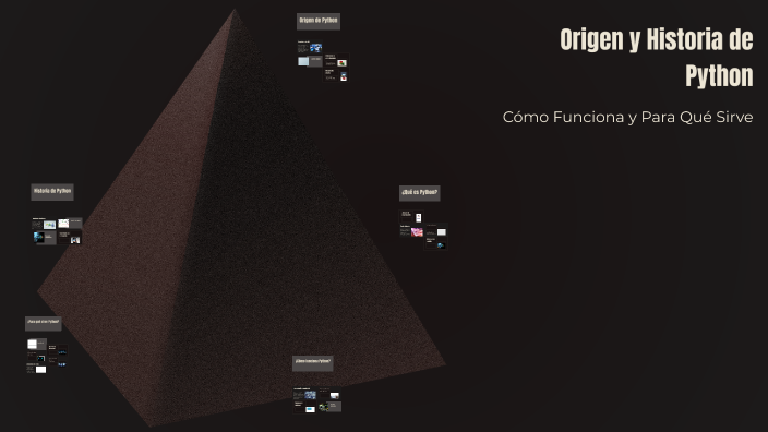 Origen y Historia de Python by Fernando González tomé on Prezi