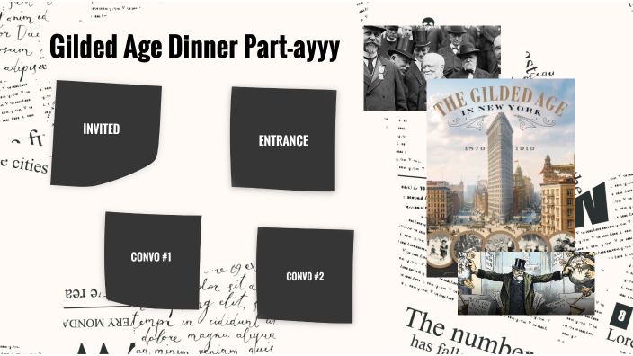 Gilded Age Dinner Party by EMILY RUIZ-GOMEZ on Prezi