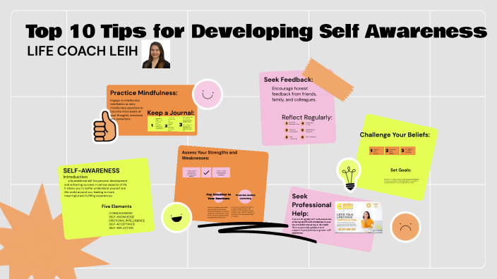 Top 10 Tips for... Developing Self Awareness by Jobileih Viñas on Prezi