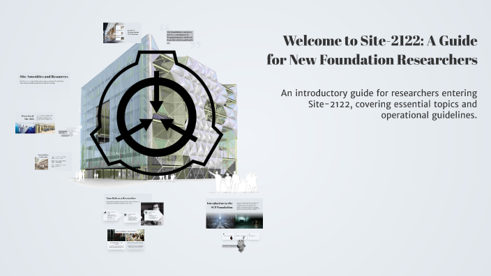 Welcome to Site-2122: A Guide for New SCP Foundation Researchers by ...