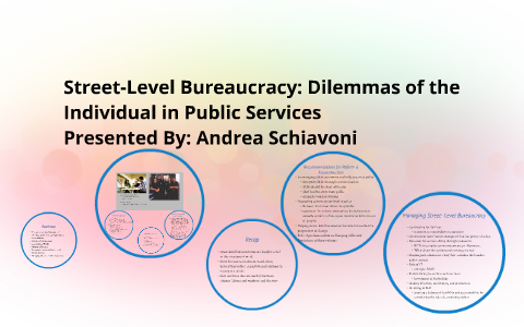 Street Level Bureaucracy By: Michael Lipsky by Andrea Schiavoni on Prezi