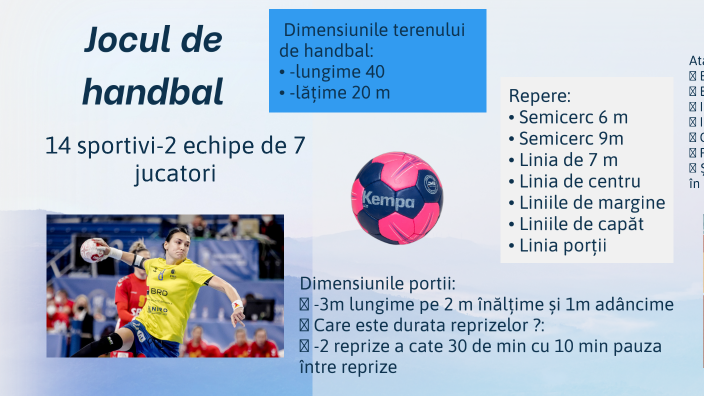 Jocul de handbal by Georgiana Maxim on Prezi
