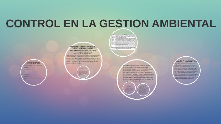 CONTROL EN LA GESTION AMBIENTAL by Karol Rodriguez on Prezi