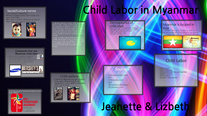 Child labor in Myanmar by Jeanette Lopez on Prezi